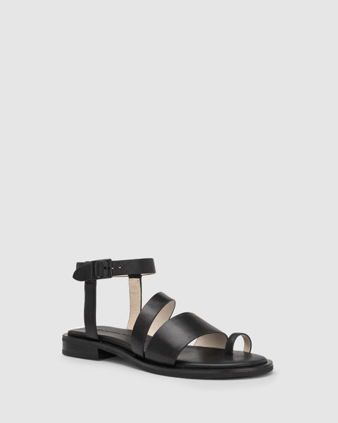 Juno Sandal - Black – Chaos & Harmony